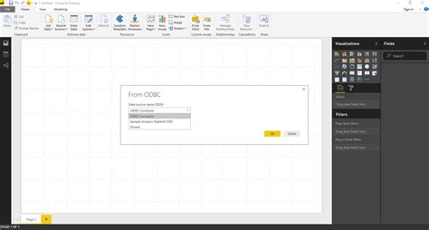 Connect Power Bi Gateway To Obiee Reports Via Bi Connector As Odbc Connection Step By Step