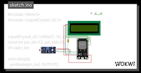 Sensor De Luz Wokwi Esp32 Stm32 Arduino Simulator