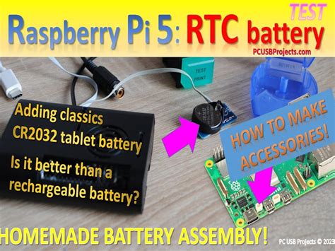 Raspberry Pi 5 Make An Rtc Battery Yourself