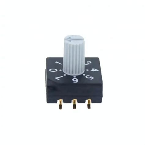 8 10 16 Position Bcd Code Smd Rotary Binary Switches