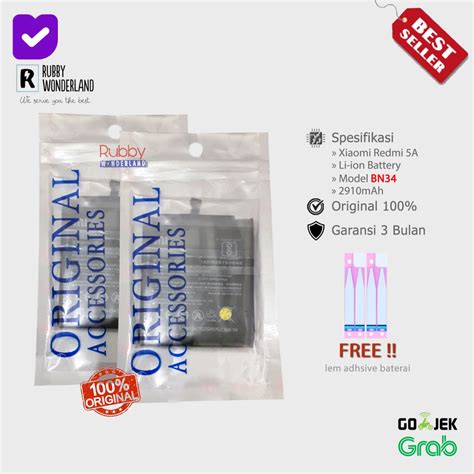 Jual Batre Battery Baterai Xiaomi Redmi A BN Original Shopee Indonesia