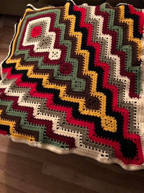 Crochet Circle Blanket Pattern