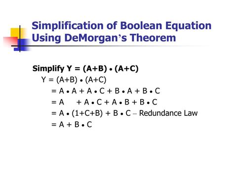 PPT Lecture Boolean Algebra PowerPoint Presentation Free Download ID