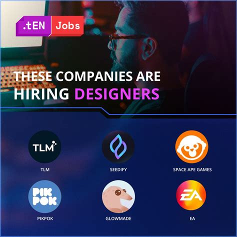 Gamedev Gamedesign Hiring Gamedevjobs Tengg Jobs