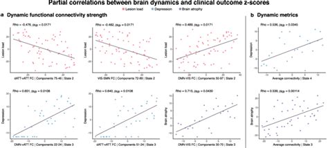 Partial Correlations Between Dynamic Functional Connectivity Dynamic
