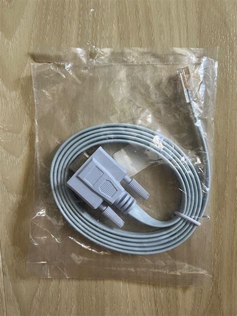 RJ TO DB FEMALE SERIAL CABLE Computers Tech Parts Accessories Cables Adaptors On