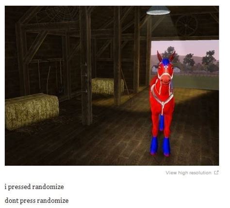 This Important Lesson On The Randomize Button Sims Funny Sims Memes Hilarious