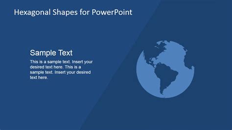 Hexagonal Shapes For PowerPoint SlideModel