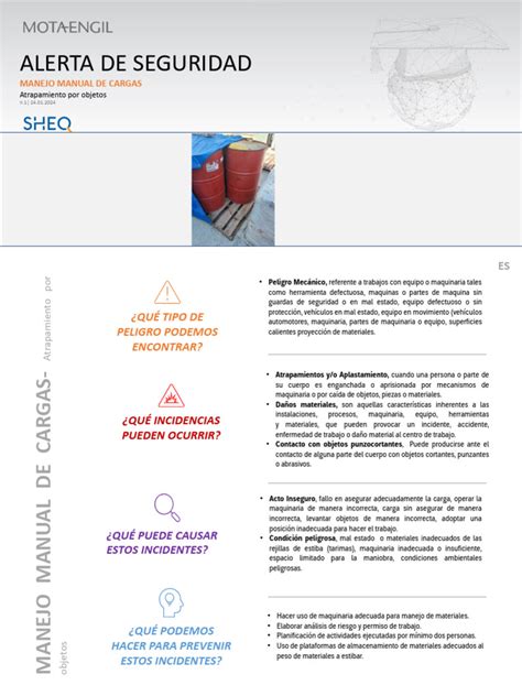 N° 6 Lesson Learned Safety Alertpremepsa Pdf