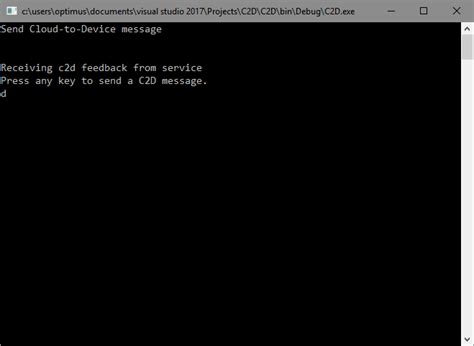 C Azure How To Process Deviceclientcompleteasyncmessage Stack