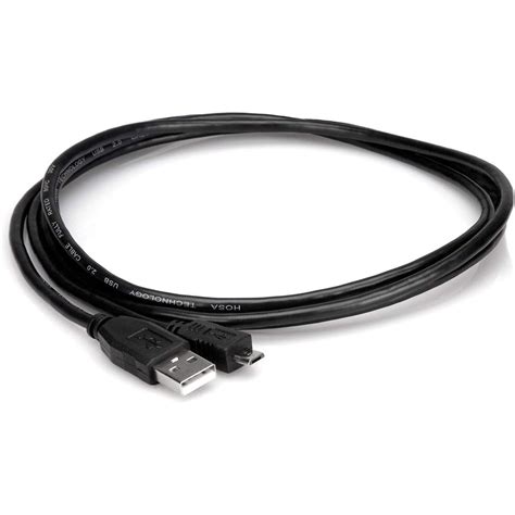 Hosa High Speed Usb Cable Type A To Micro B 6 Ft Alto Music