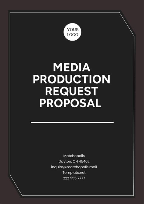 Free Media Production Request Proposal Template To Edit Online Free Media Production Request Proposal Template To Edit Online