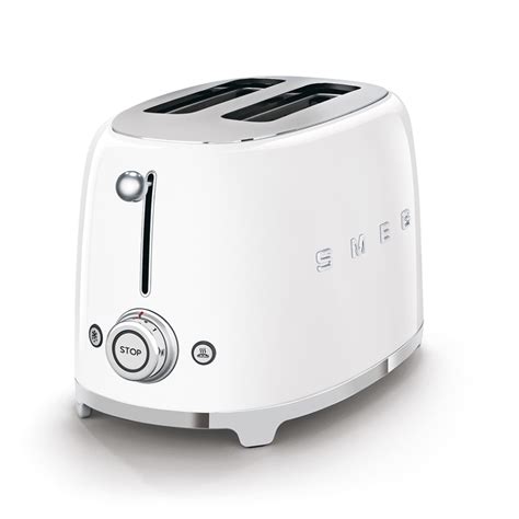 Smeg TSF01WHEU - тостер на 2 ломтика. Бесплатная доставка. Официальный ...
