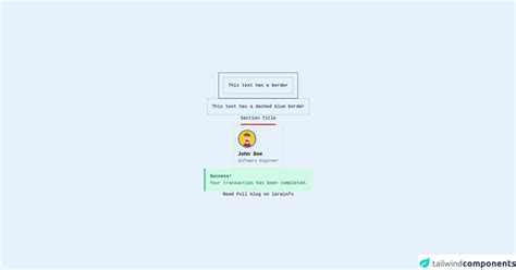 Tailwind Css Font Border By Abushama Ansari