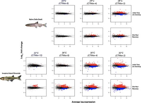 Logfold Change Relative To The Average Log Expression For Each Download Scientific Diagram