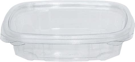Ritepak 8oz Clear Hinged Deli Container 200cs Dh08 Rite Brands