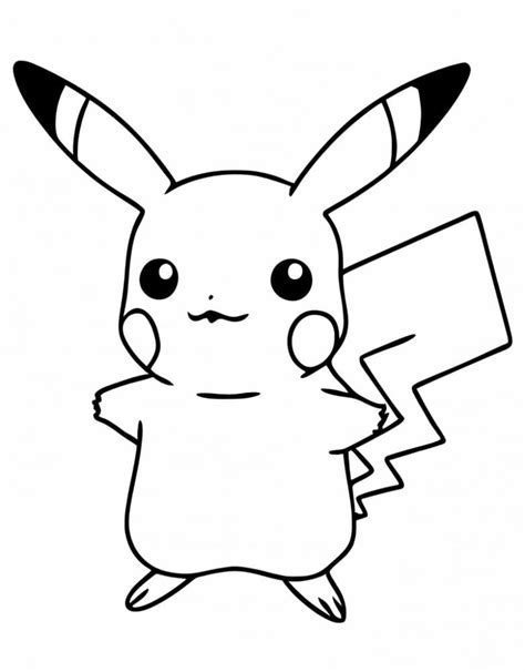 Pikachu Boyama Sayfaları Boyama Online