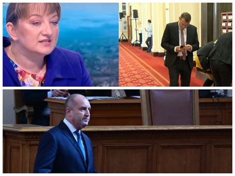 Деница Сачева Румен Радев работи за усложняване на ситуацията Информационна агенция ПИК