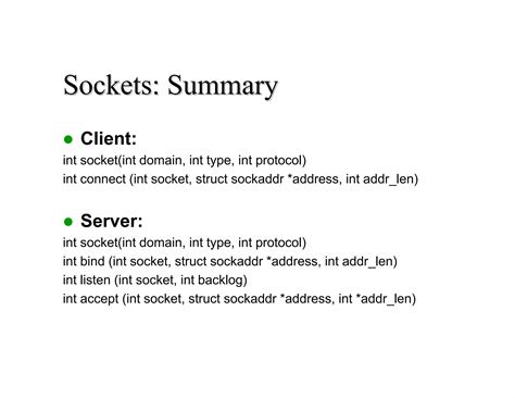 Socket Programming Pdf Computer Networking Computing