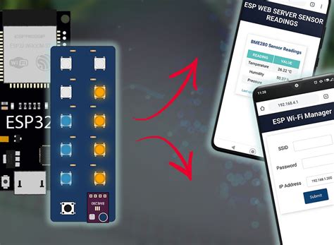 Esp32 Neopixel Status Indicator And Sensor Pcb Shield With Wi Fi