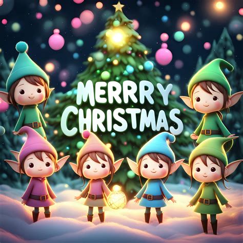 Download Ai Generated Christmas Elves Royalty Free Stock Illustration