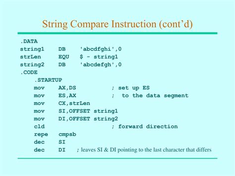 Ppt 4345 Assembly Language Powerpoint Presentation Free Download