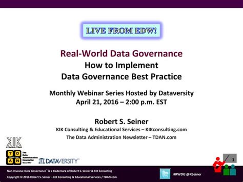 How To Implement Data Governance Best Practice Ppt