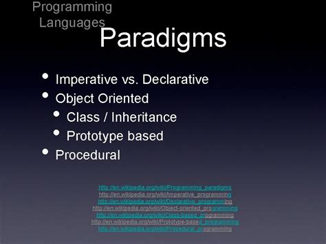 Php Software Engineering Programming Languages Language Features Paradigms