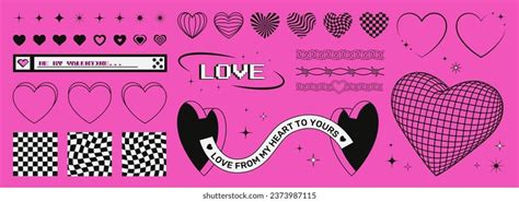 Y K Trendy Shapes D Vector Geometric Stock Vector Royalty Free Shutterstock