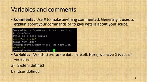 Shell Scripting Basic Part 1 Ppt