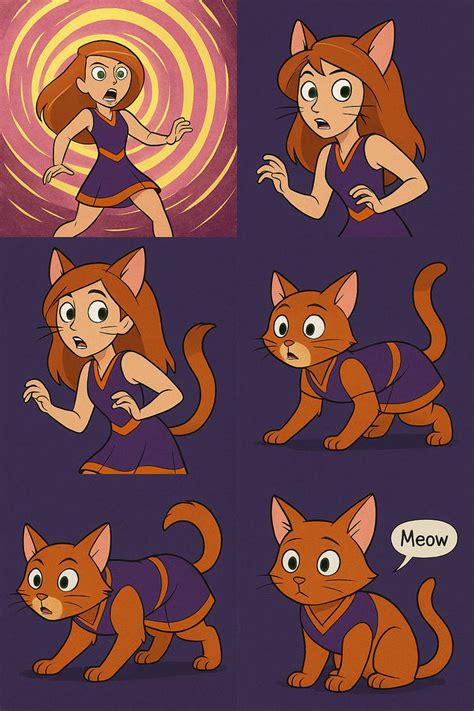 Kims Feline Transformation 3 By Tojg On Deviantart