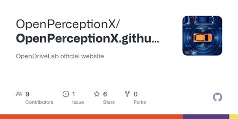 Github Openperceptionx Opendrivelab Official Website