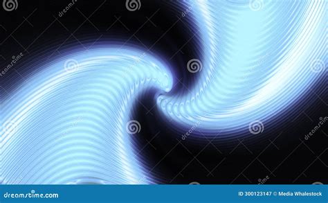 Curves Dna Animation Computer Generated Design Of Rotating Dna Helix Futuristic Curved Lines