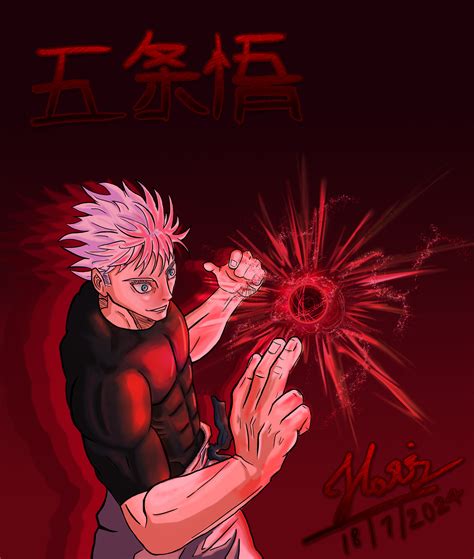 Artstation Gojo Reversal Red