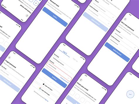 forgot password ui design by musa mia on dribbble