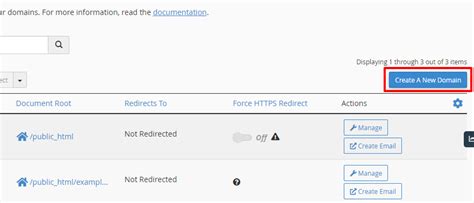 Adding An Addon Domain In Cpanels Jupiter Theme Step By Step Guide Web Hosting Knowledgebase