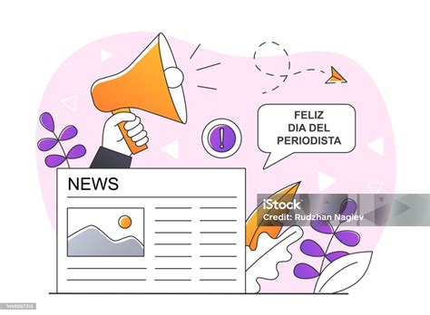 Ilustración De Concepto De Noticia Y Más Vectores Libres De Derechos De