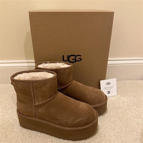 Classic Mini Platform Uggs Chestnut Size Womens Depop