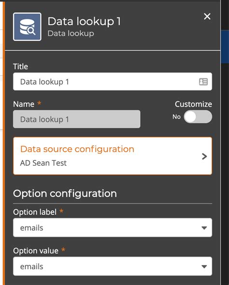 Data Lookup Control Azure Ad Email Different To Username Issue
