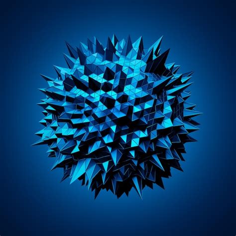 Premium Photo Abstract Sphere With Chaotic Structure