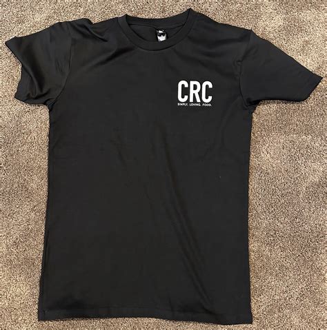 CRC T Shirt Black