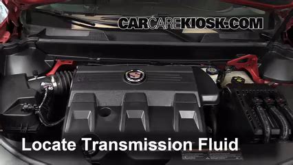 Add Transmission Fluid 2010 2016 Cadillac Srx 2011 Cadillac Srx 3 0l V6