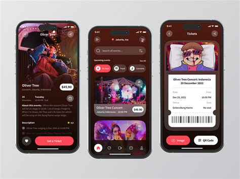 Event Mobile App By Bayu Aji Sadewa For Korsa On Dribbble