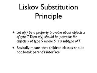 SOLID Object Oriented Design Principles KEY Programming Languages Computing