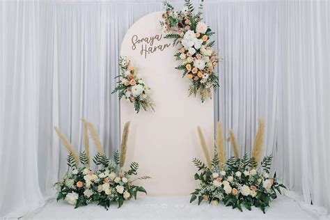 ฉากงานแต่งงานน่ารักๆ ฉากงานแต่ง มินิมอล By Myspace