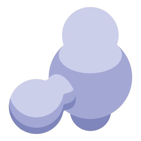 Chemical Molecule Structure Connecting Atoms And Bonds In Isometric View 55189952 Vector Art At