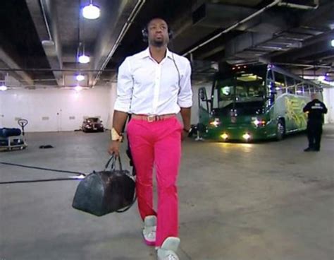 Dwyane Wade Proudly Wears Hot Pink Pants Ahead Of Miami Heat Vs