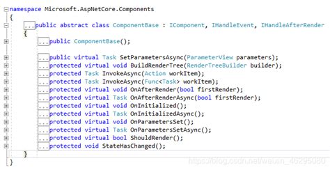 Blazor组件的生命周期blazor生命周期 Csdn博客