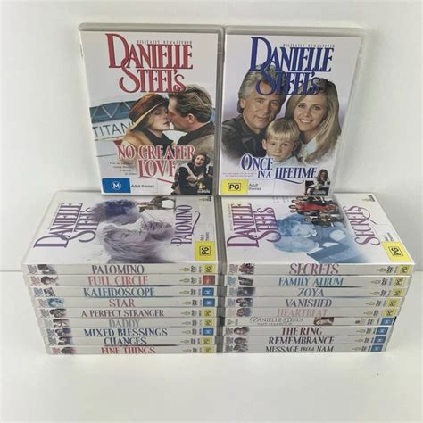 Danielle Steel Dvd Lot X20 Romance Drama Movie Bundle Region 4 Aus
