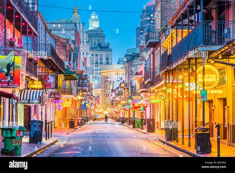 Bourbon Street French Quarter New Orleans